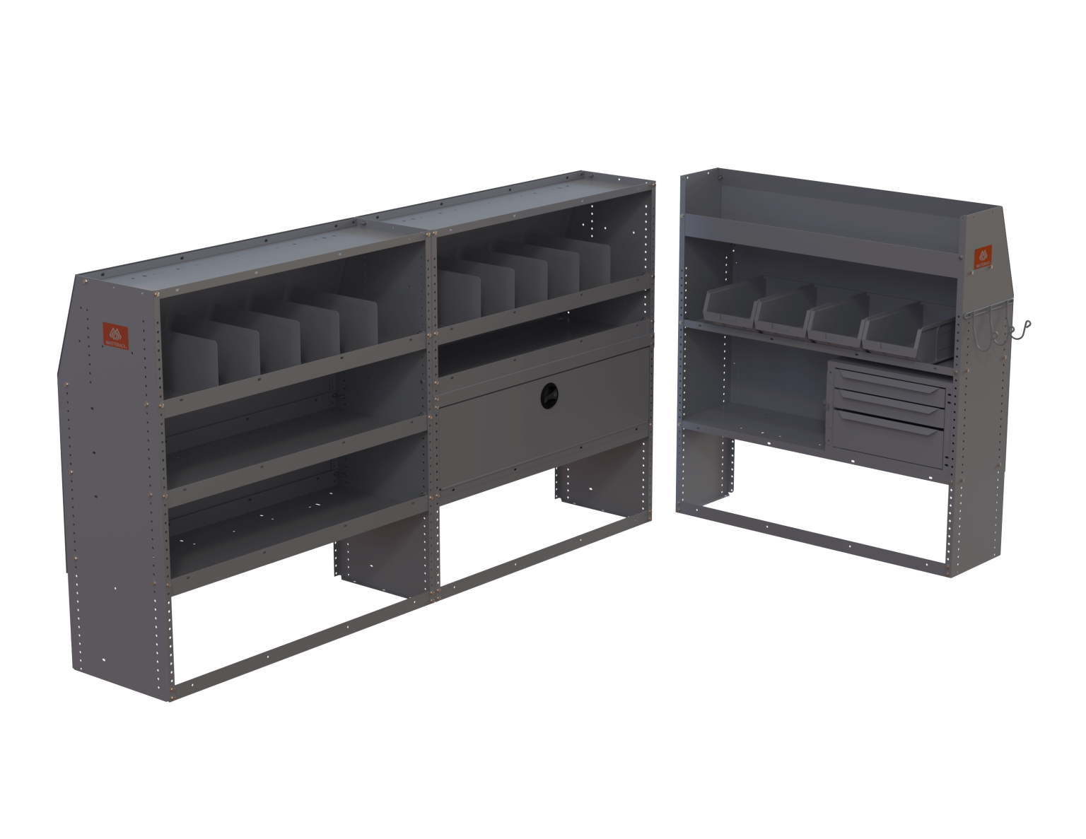 General Service Contractor Van Shelving Package, Ford & GM - Masterack