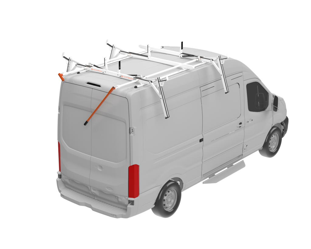 UPLYFT Ladder Rack, Double With Third Crossbow – Ford Transit Medium ...