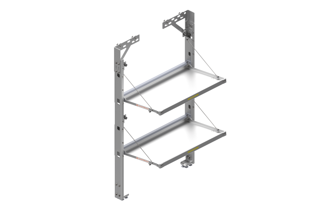 Masterack Fold Flat HD Folding Shelves 3 ft x 20 in