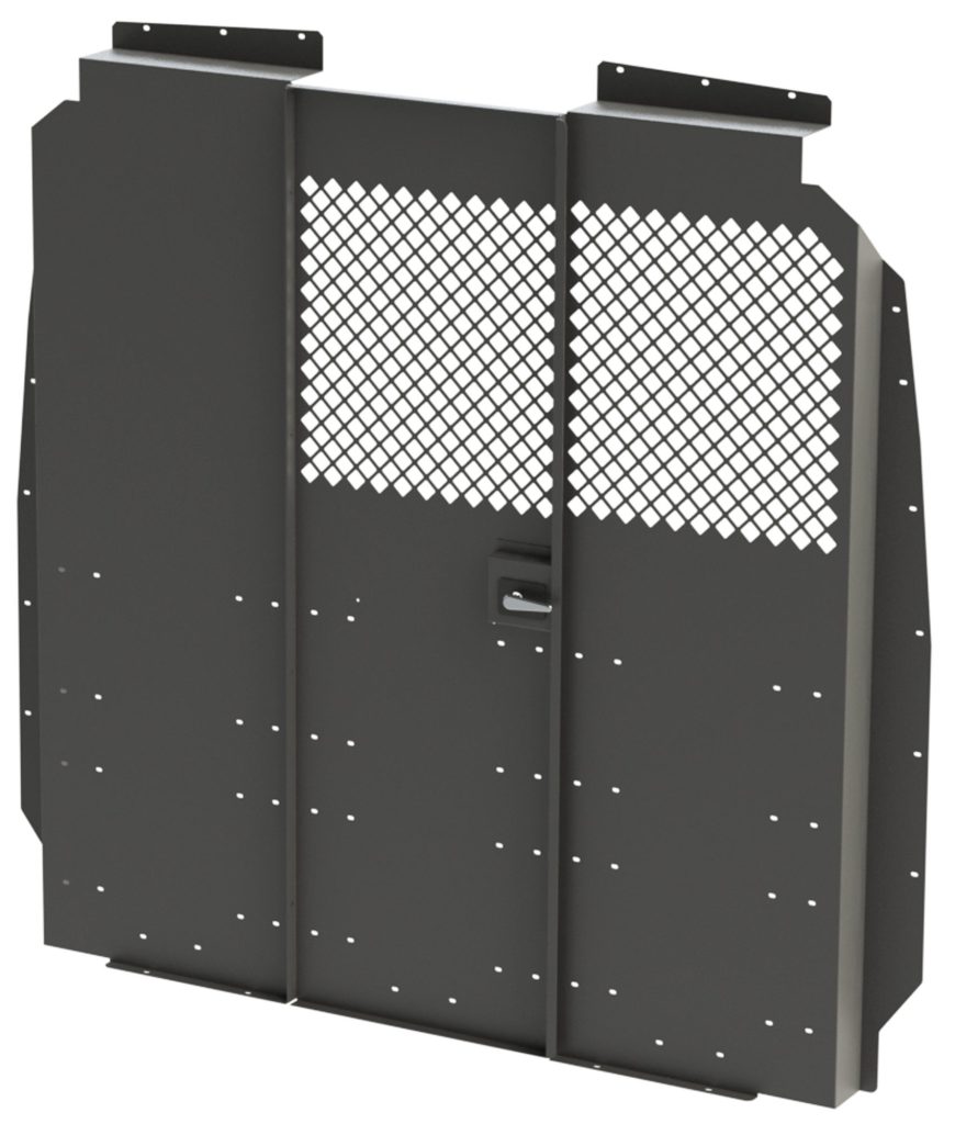 Steel Van Partition, Hinged Door – Mercedes Sprinter - Masterack