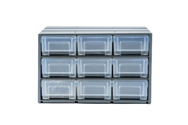Cargo Van 9-Drawer Composite Parts Bin Cabinet - Masterack