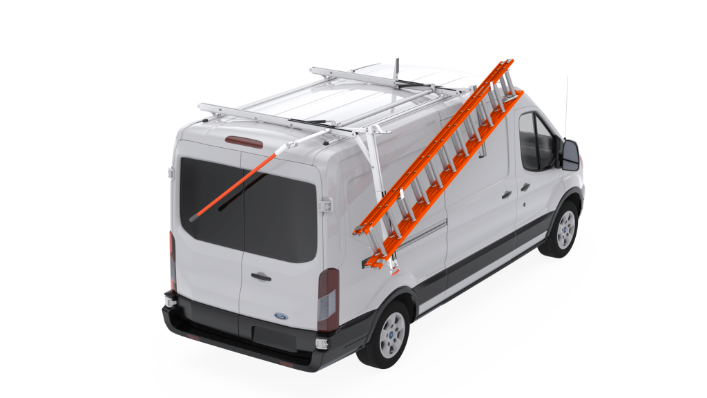 UPLYFT Ladder Rack, Single – Ford Transit Low Roof - Masterack