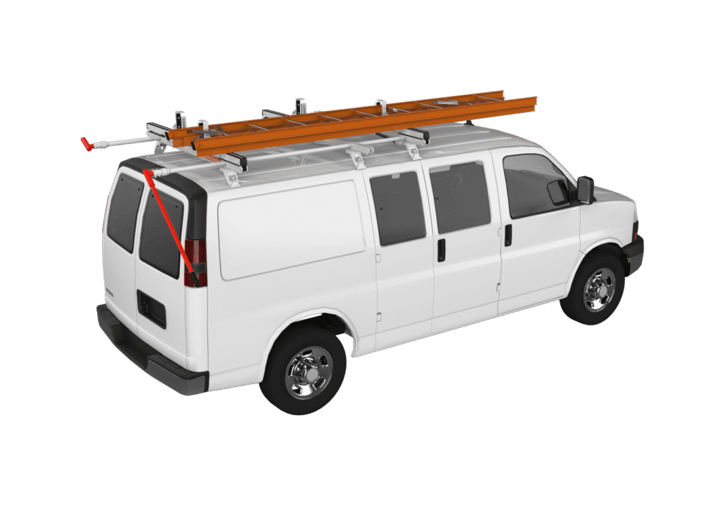 UPLYFT Ladder Rack, Double With Third Crossbow – GM Express/Savana ...