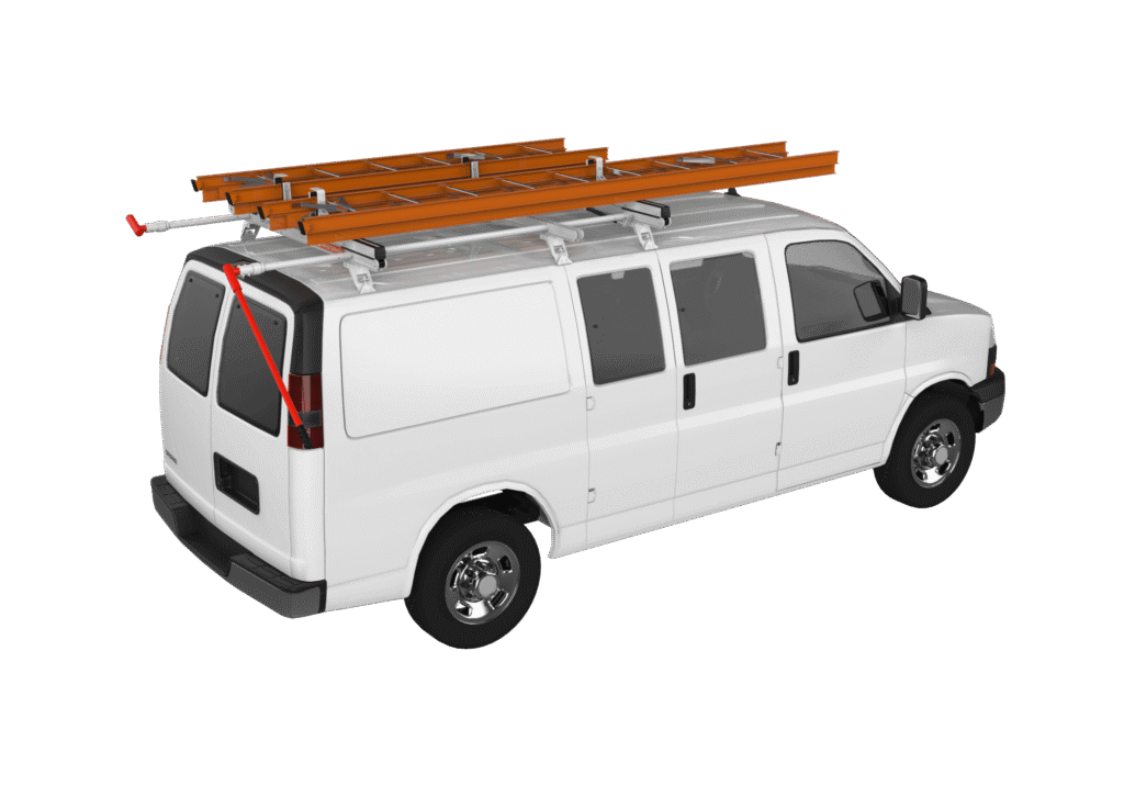 UPLYFT Ladder Rack, Double With Third Crossbow – GM Express/Savana ...
