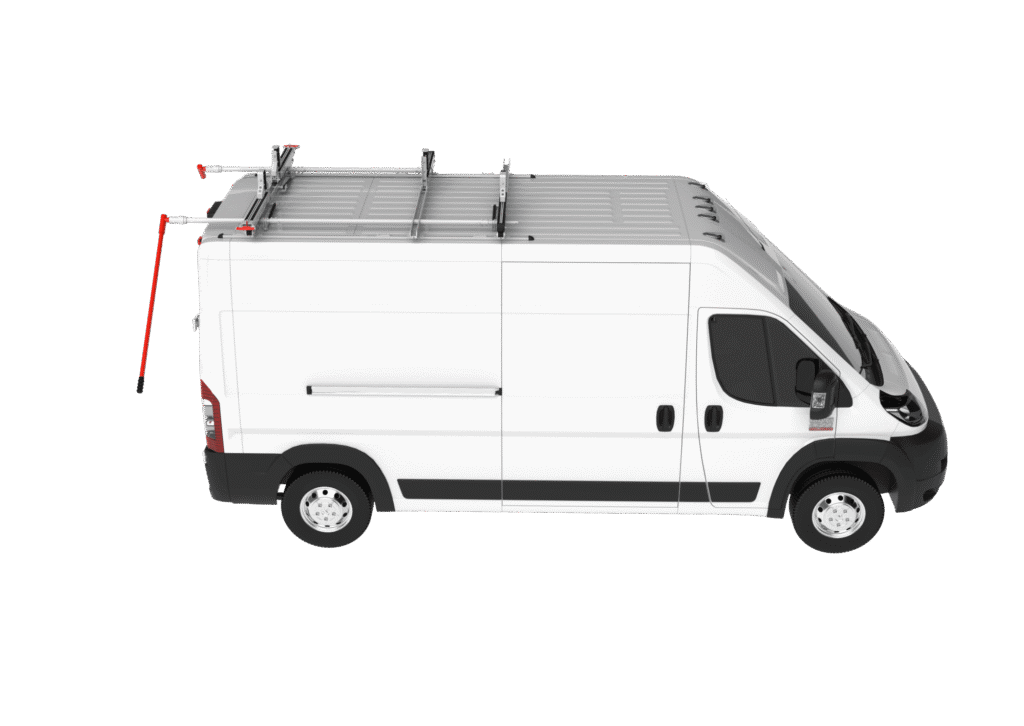 UPLYFT Ladder Rack, Double With Third Crossbow – Ram ProMaster, 118″ WB ...