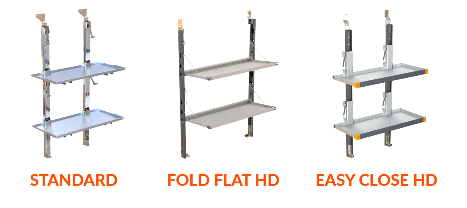 Masterack Showcases Folding Shelves Lineup at NTEA Work Truck Week 2023 ...
